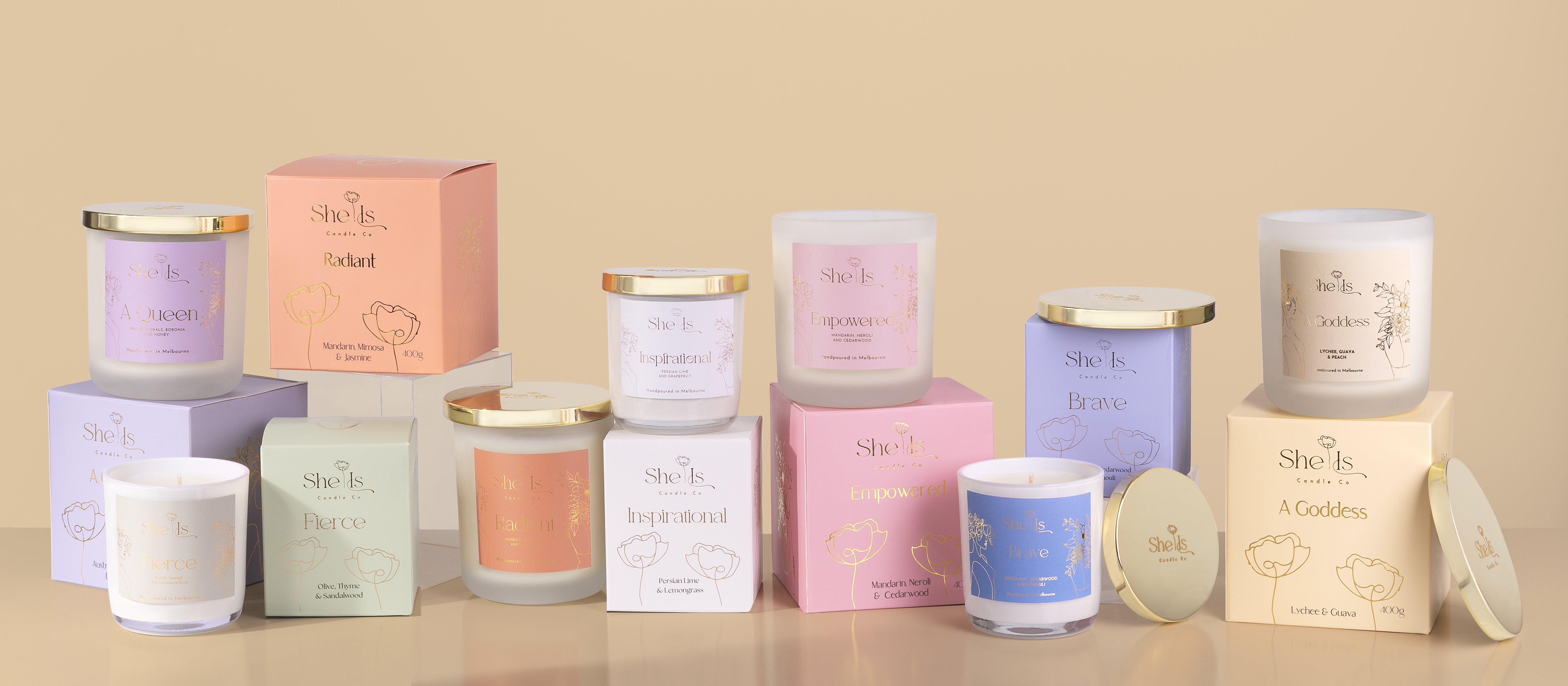 The Empowerment Candle Collection – She Is Candle Co